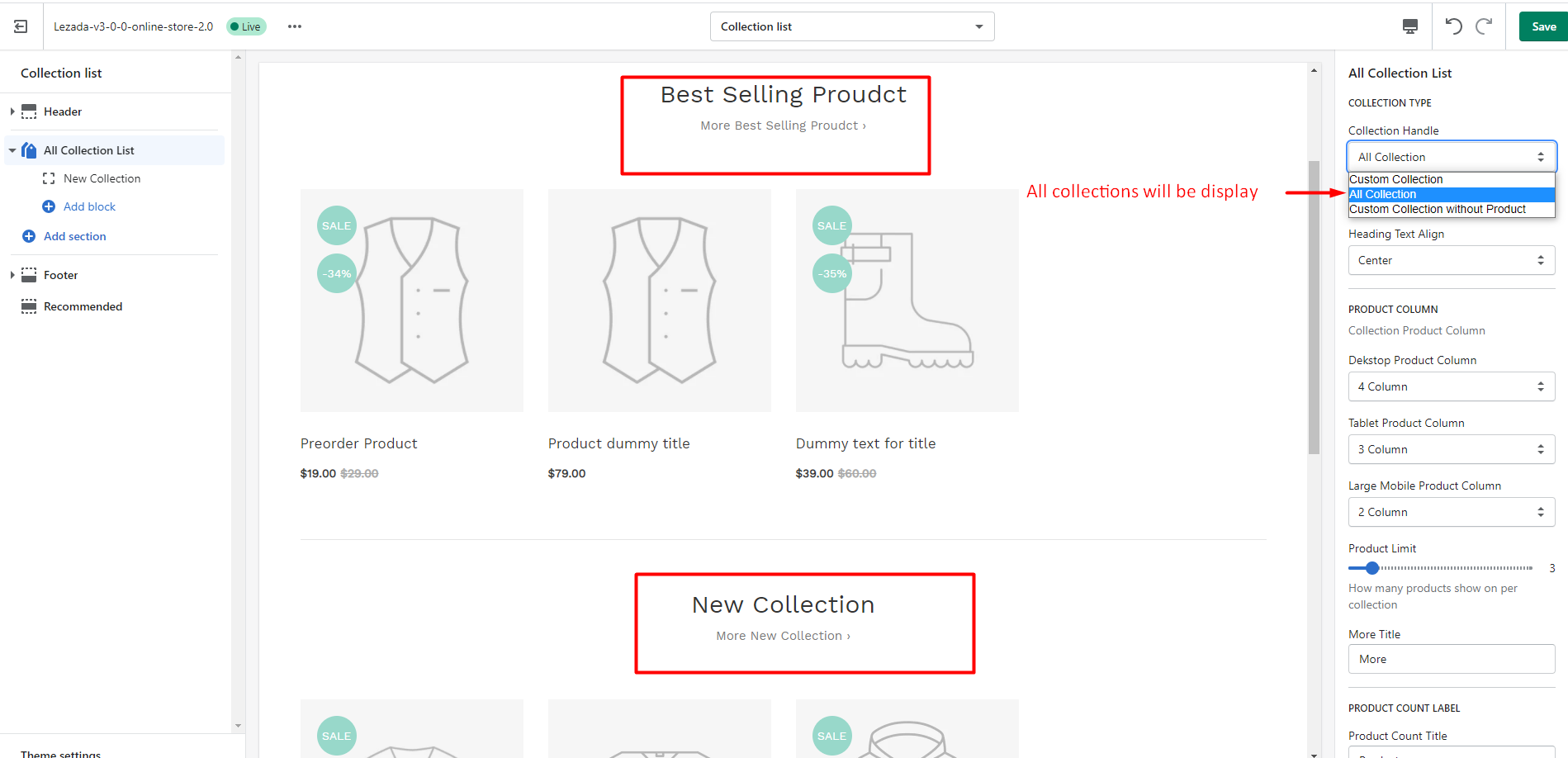 Collections List Page – Lezada Shopify Theme