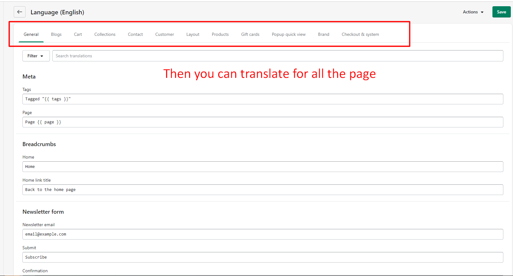 Translate Theme – Lezada Shopify Theme